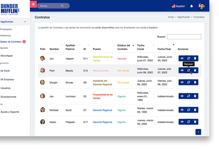 AppHuman | Gestión Empleados, Tests y Reloj Checador Gratis